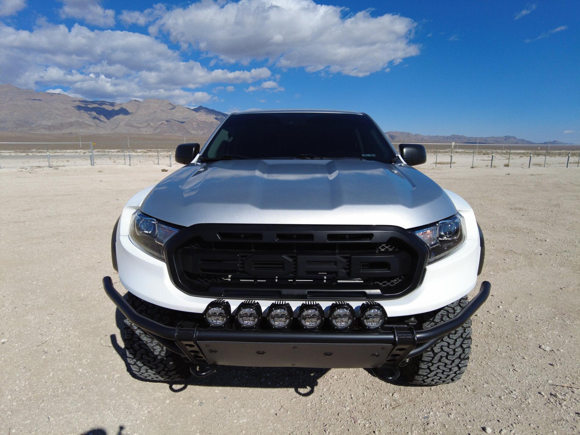 Fiberglass conversion and custom front bumper | 2019+ Ford Ranger and ...