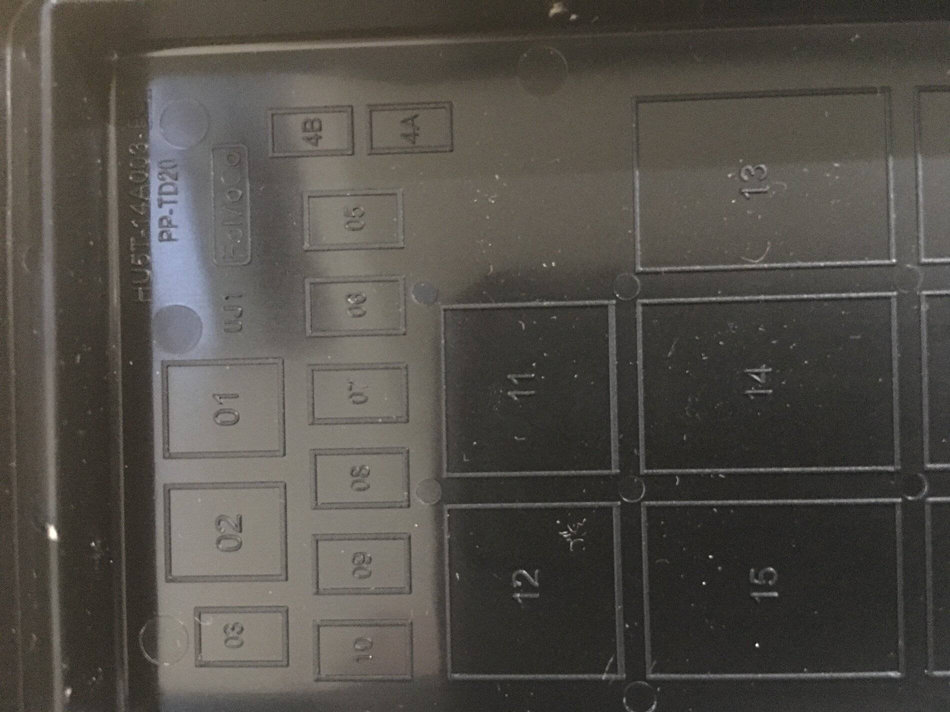 Upfitter fuse box cover | 2019+ Ford Ranger and Raptor Forum (5th ...