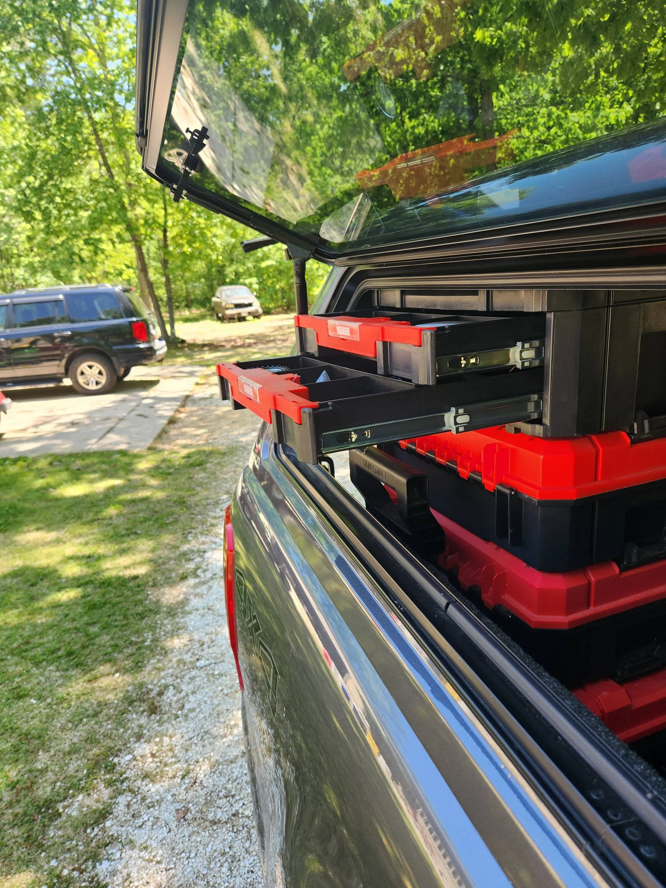 Craftsman Versastack for bed storage | 2019+ Ford Ranger and Raptor ...