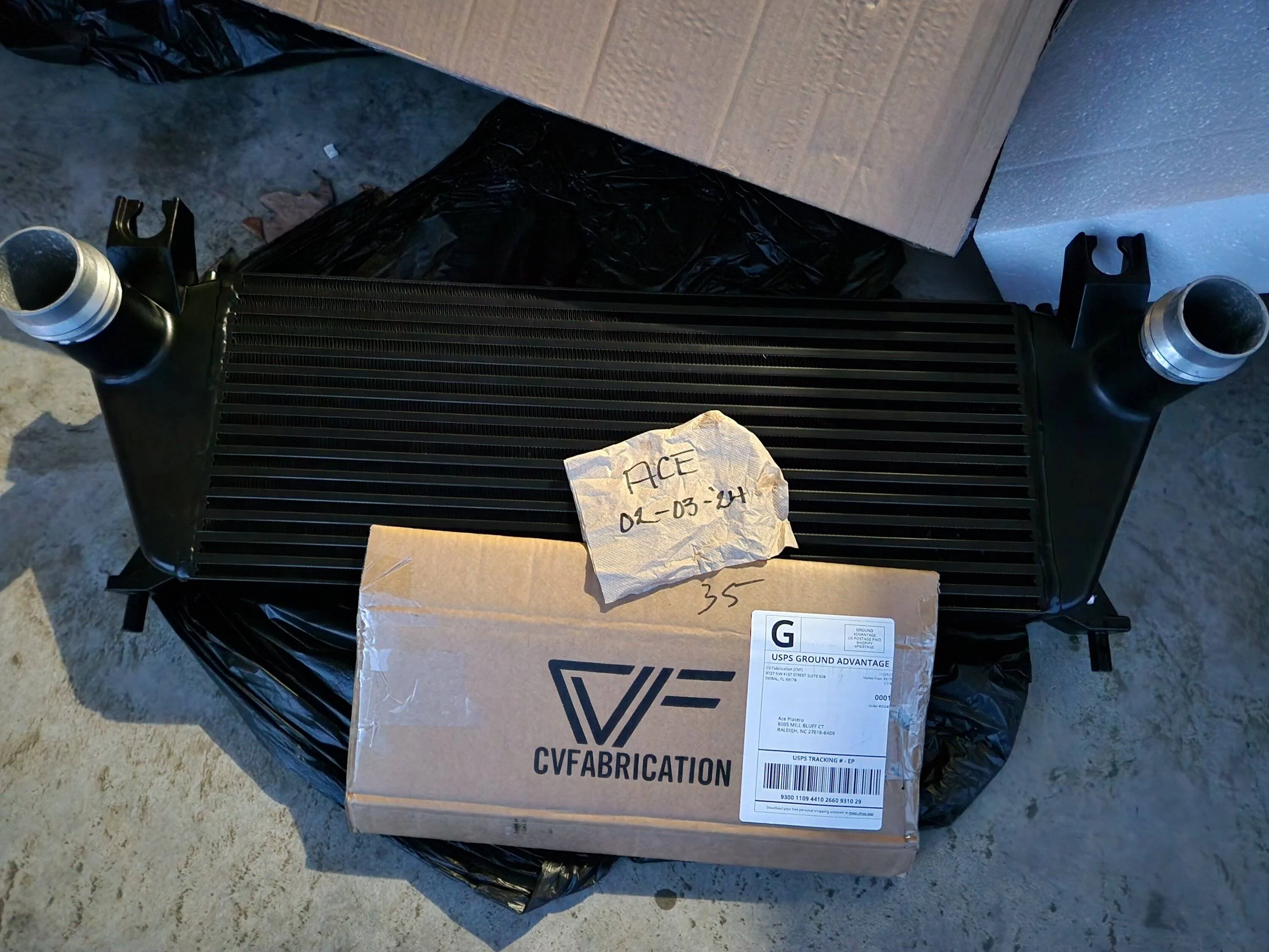 North Carolina - CVF INTERCOOLER | 2019+ Ford Ranger and Raptor Forum ...