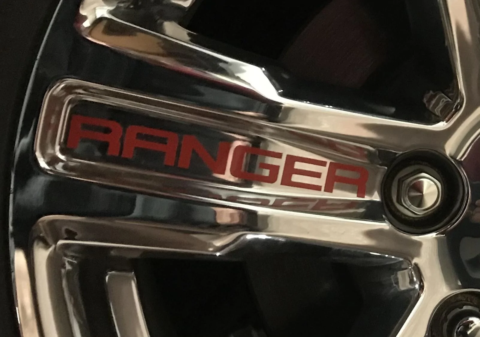 Added letters to wheels | 2019+ Ford Ranger and Raptor Forum (5th ...