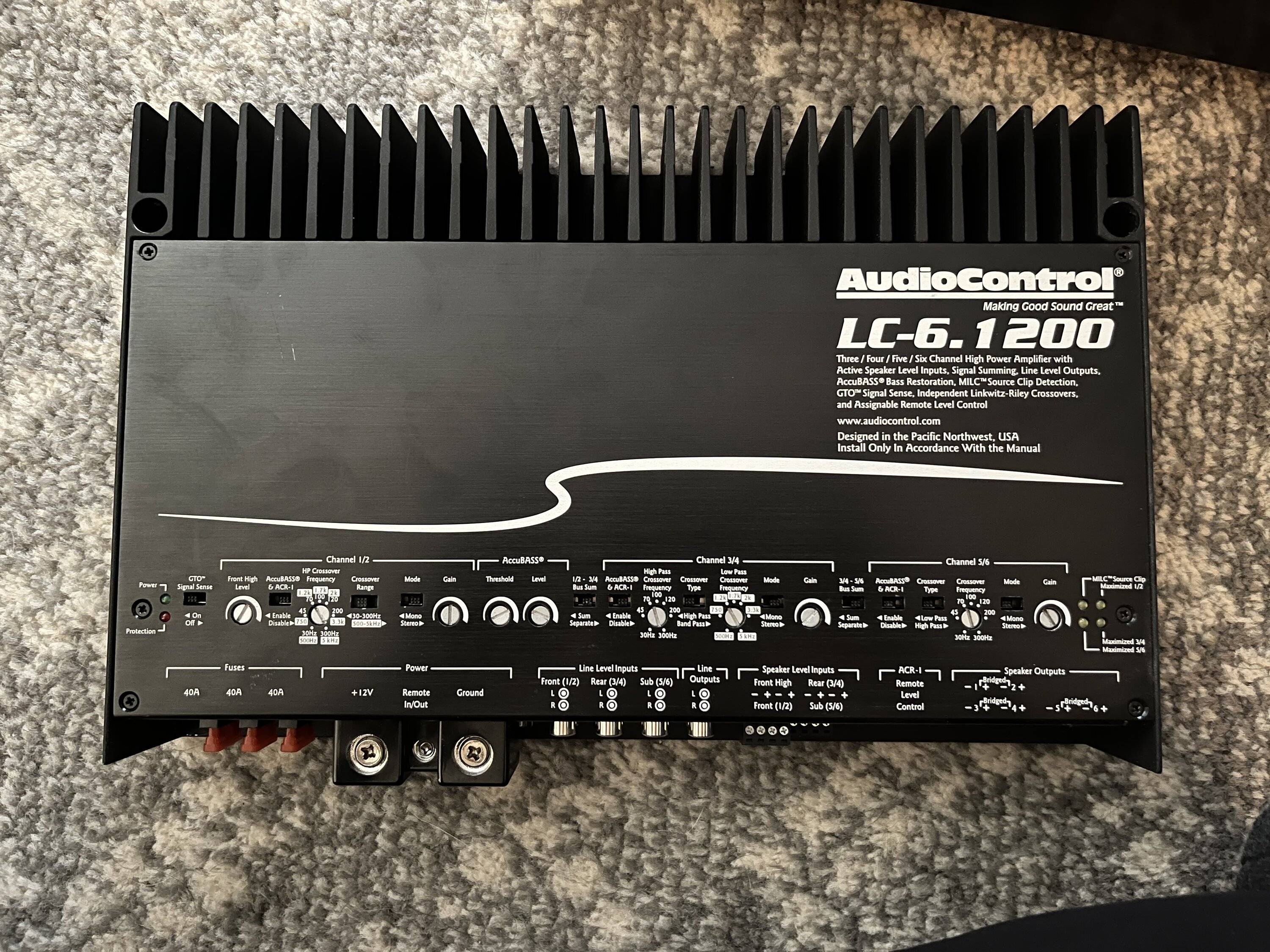 Texas - Plug & Play AudioControl Amp and Wiring | 2019+ Ford Ranger and ...