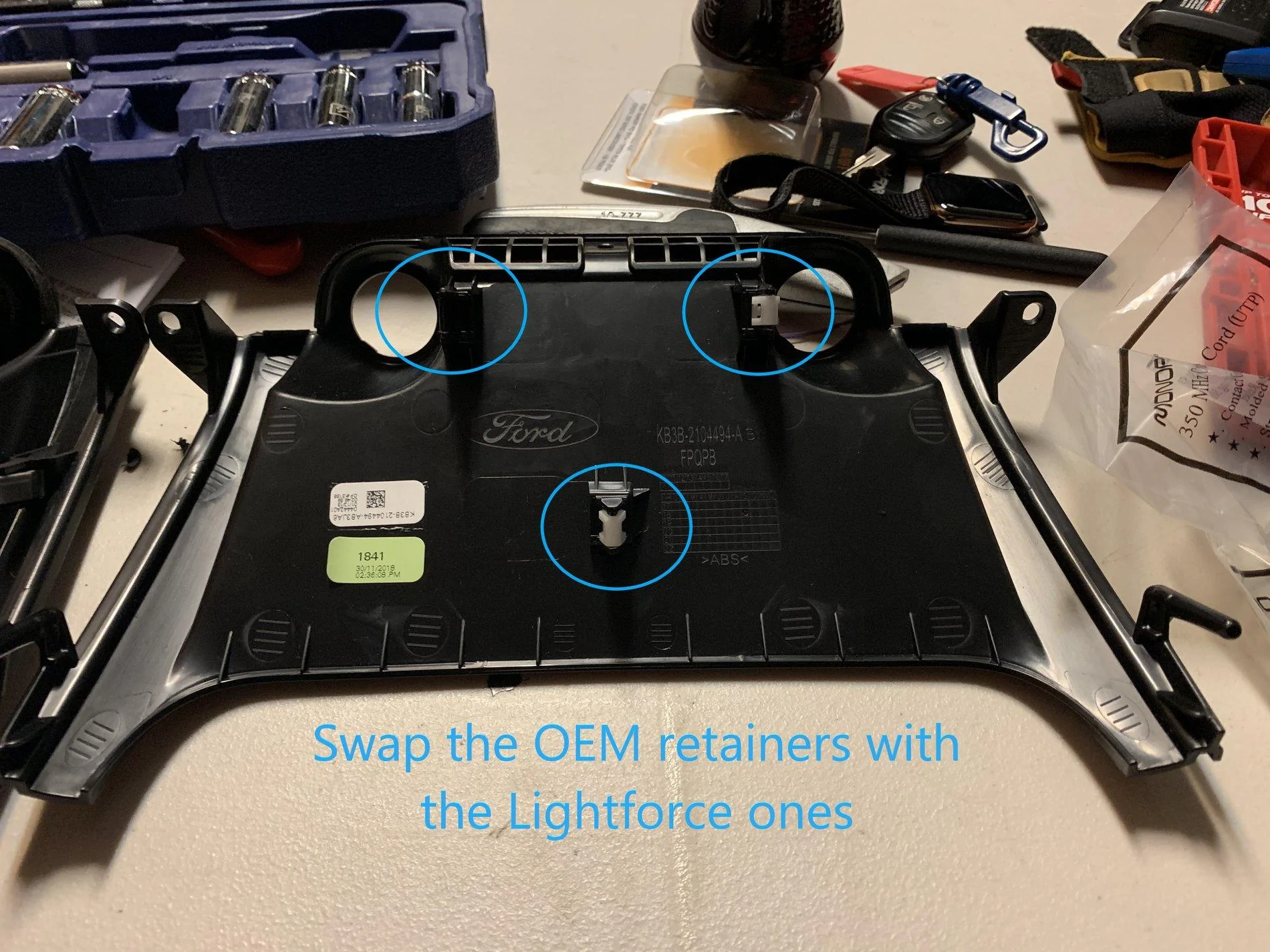 Lightforce Switch Faschia | 2019+ Ford Ranger and Raptor Forum (5th ...