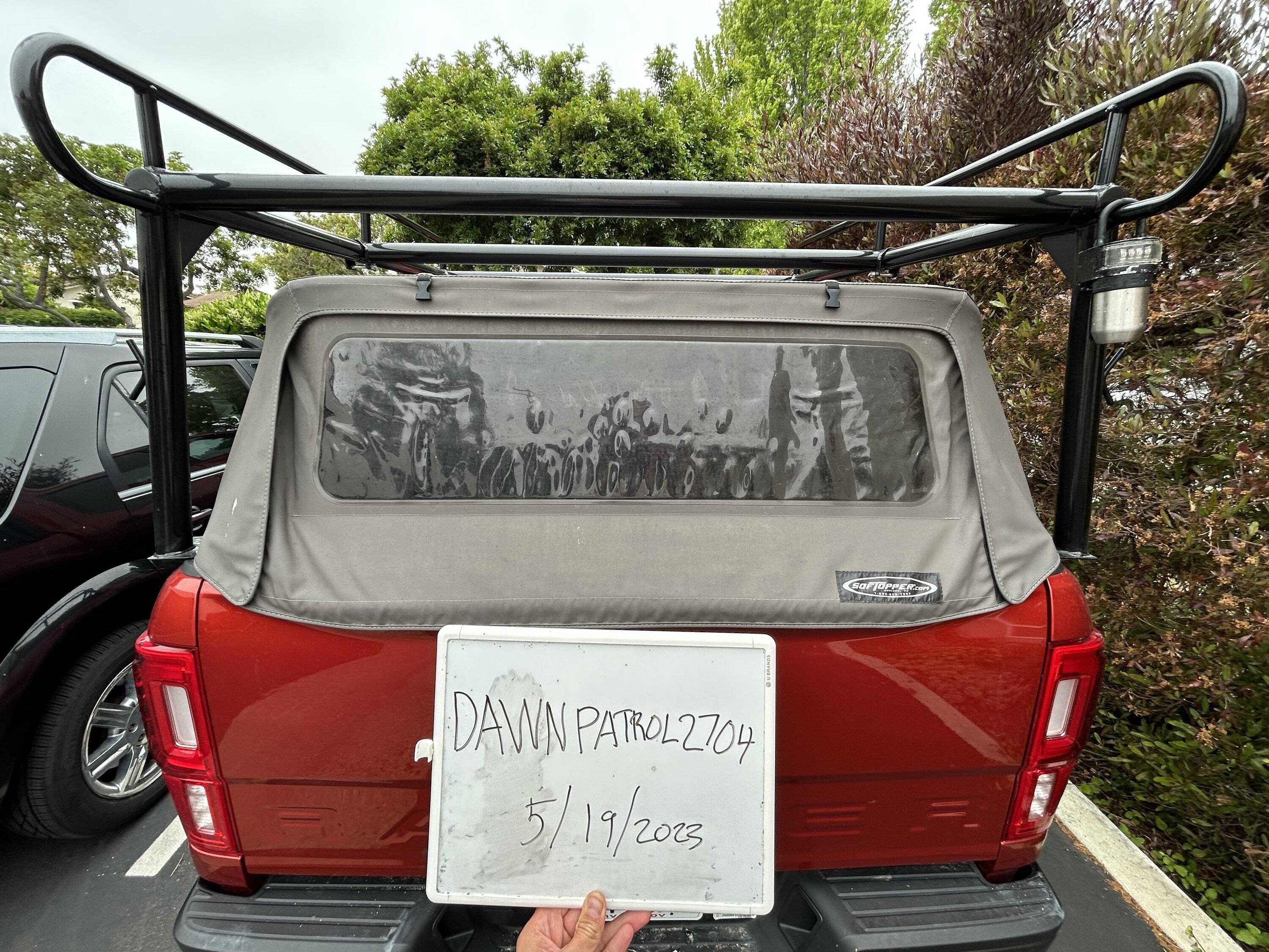 California - Ladder Rack (Over SoftTop capable) | 2019+ Ford Ranger and ...