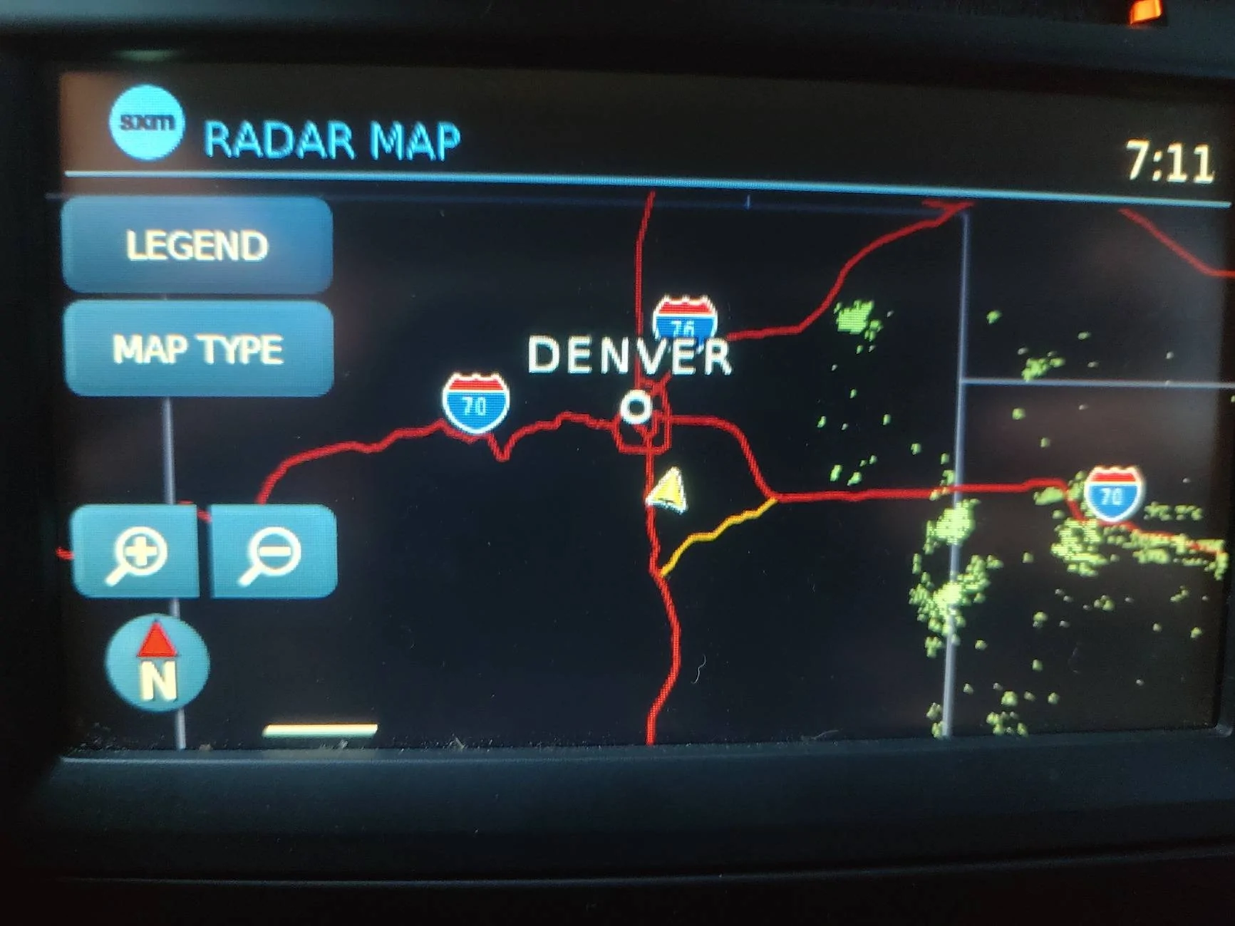 Factory Navigation with Sirius XM Traffic and Travel Link vs Garmin ...