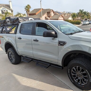 Lift points for floor jack and stands in rear | 2019+ Ford Ranger and ...
