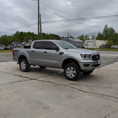 Largest tire on oem wheel with 3.5" lift | 2019+ Ford Ranger and Raptor ...